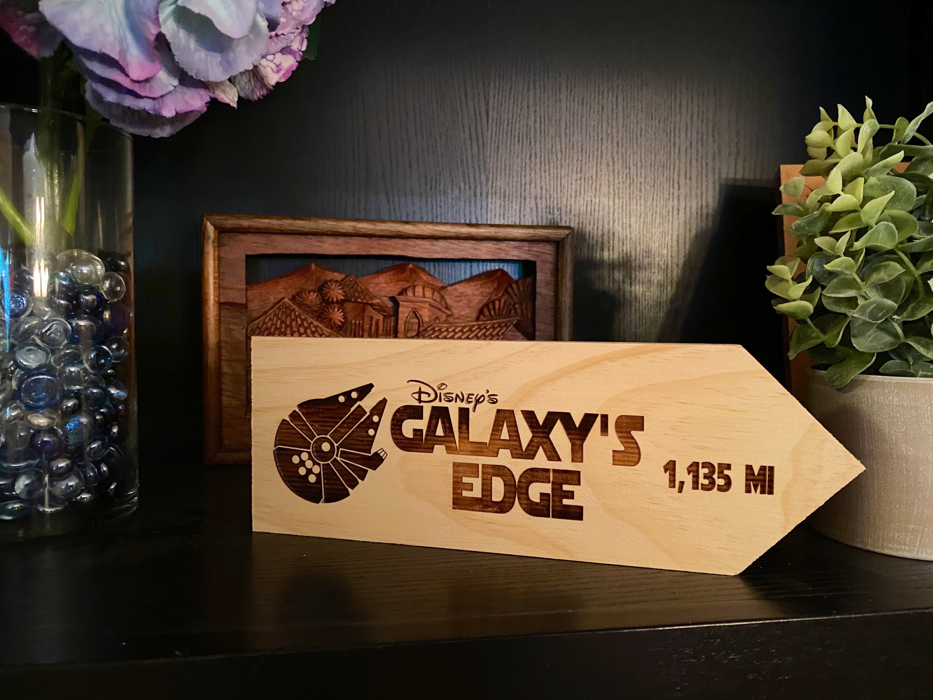 Custom Sign to Disney's Galaxy's Edge - Etsy