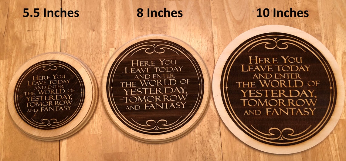 Magic Kingdom Welcome Sign dark Background - Etsy