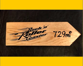 Rock N Roller Coaster Sign - Etsy
