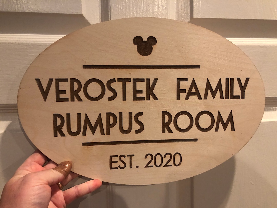 Birch Custom Rumpus Room Sign. - Etsy