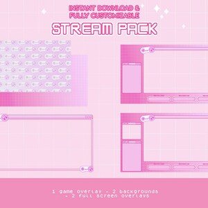 SNES Retro Twitch Overlay Pack Pink Twitch Stream Pack Twitch Overlay ...