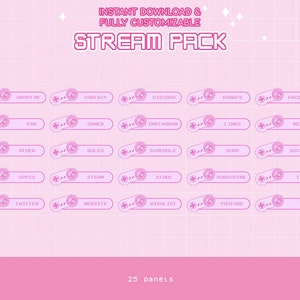 SNES Retro Twitch Overlay Pack Pink Twitch Stream Pack Twitch Overlay ...