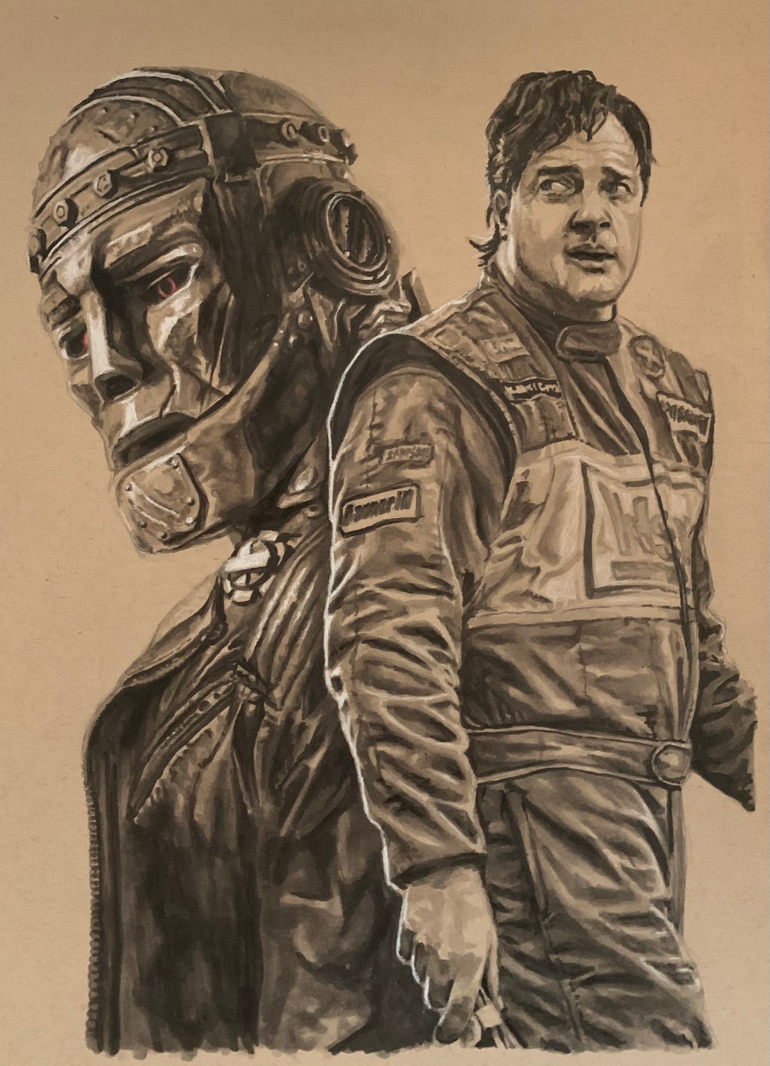 Doom Patrol Robotman Original Art Print by Benny Miller Art - Etsy