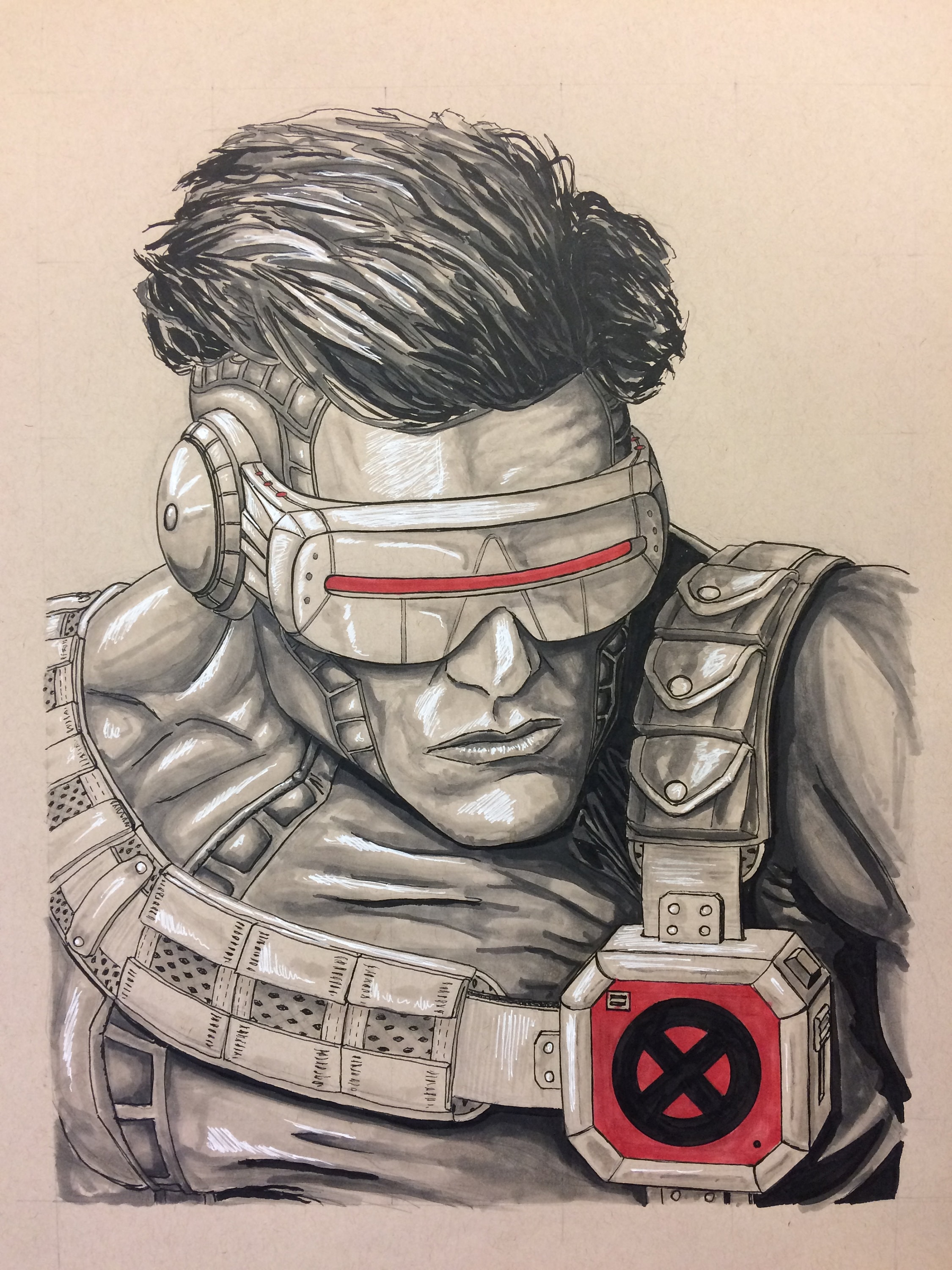 X Men Cyclops Drawings The X Men's Stalwart Leader, Cyclops, Gets Some