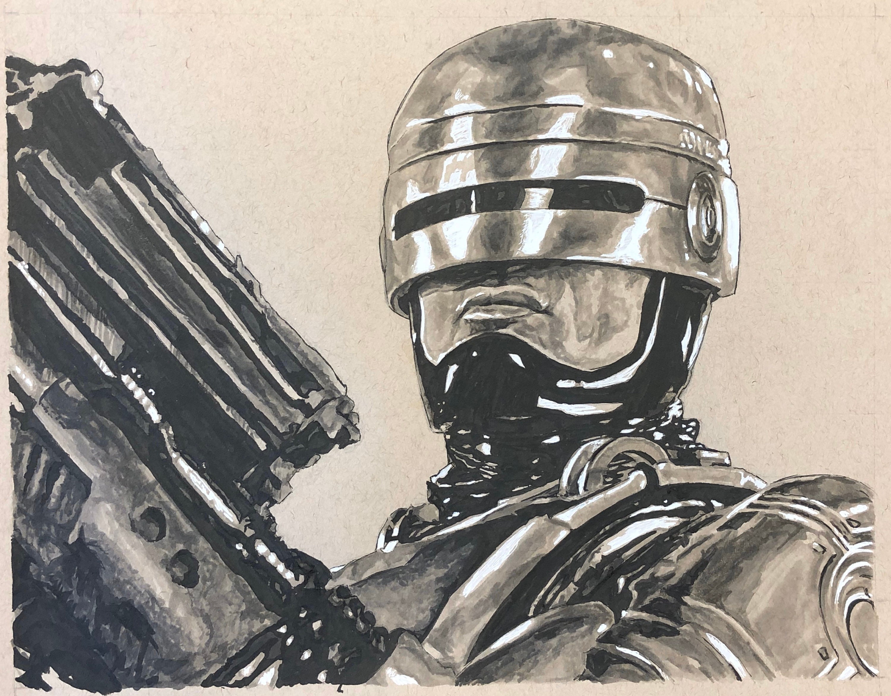 Robocop Painting