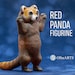 Red Panda Realistic Figure of a Playing Red Panda Standing - Etsy