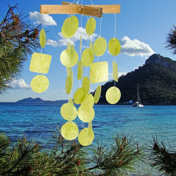 Capiz Wind Chime - Etsy