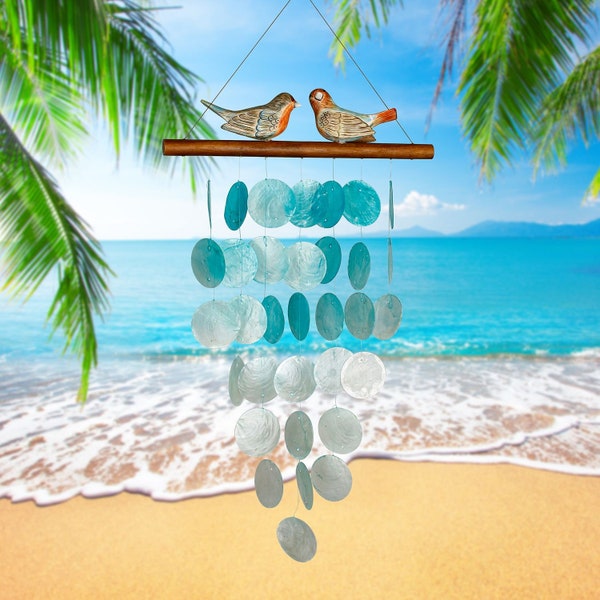 Capiz Wind Chime - Etsy