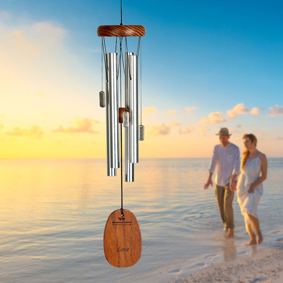 16 SMALL Love / Friendship Charm Wind Chime by Woodstock - Etsy