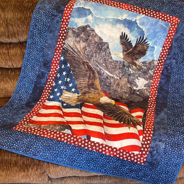 Eagle Quilt - Etsy
