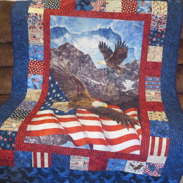Eagle Quilt Pattern - Etsy