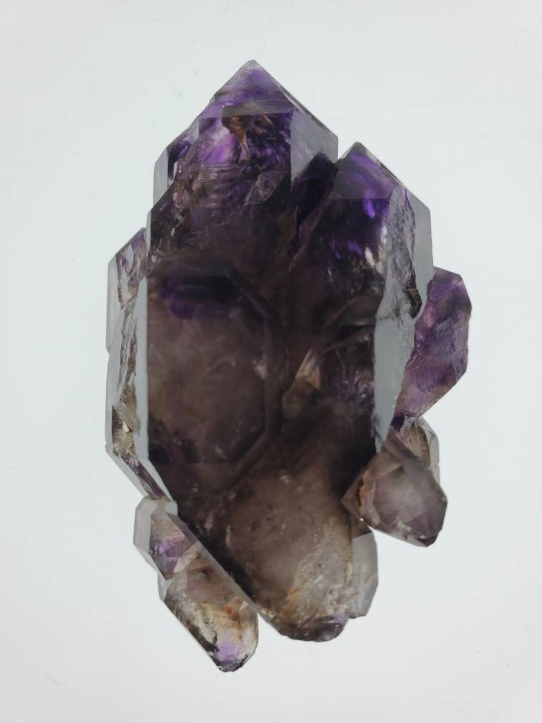 Exceptional 3.5" Amethyst Scepter From Recent Discovery in Zambia. Top ...
