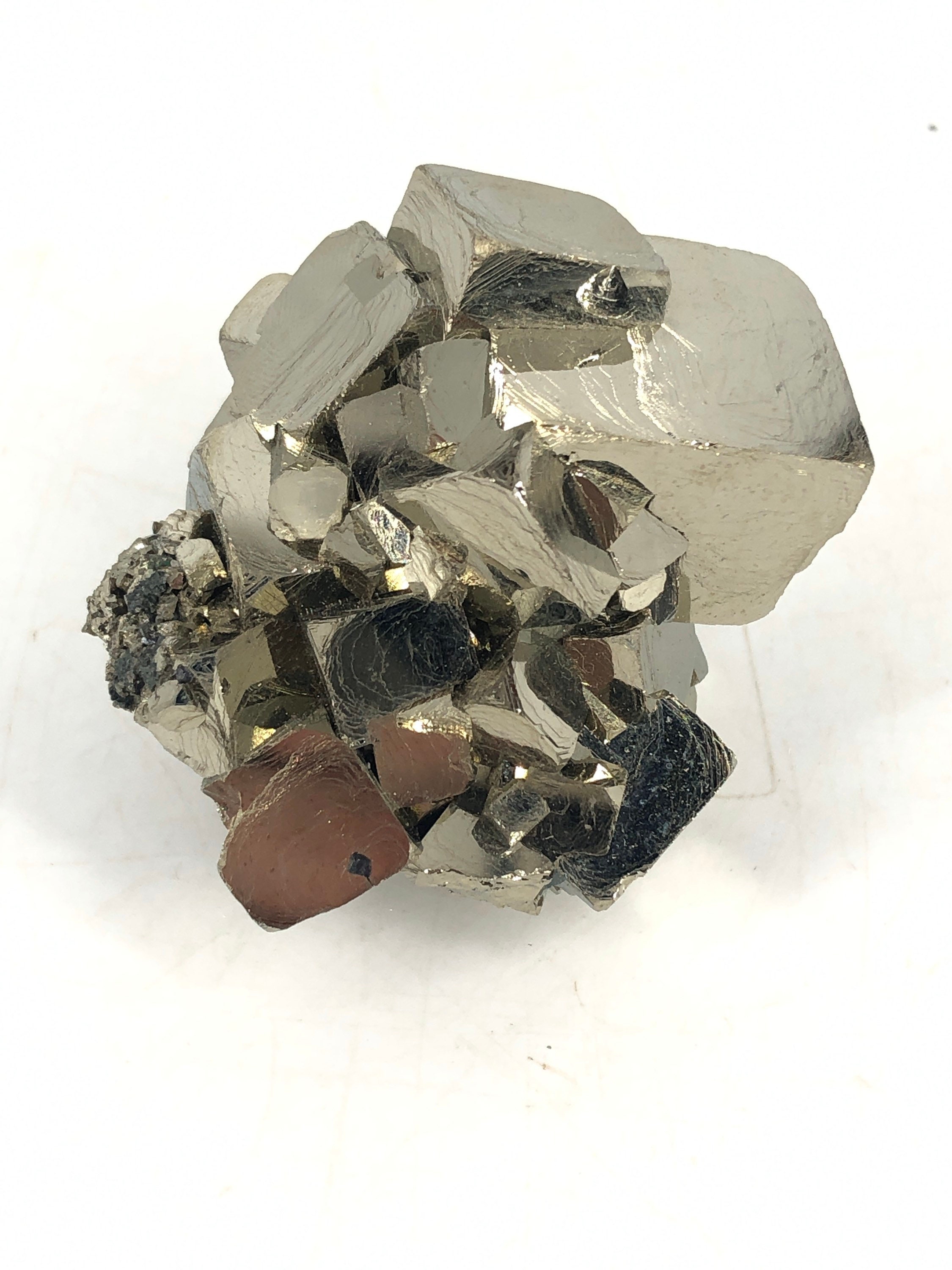 Exceptional Collector 2" Pyrite Over Quartz From the Haunzala Mine ...