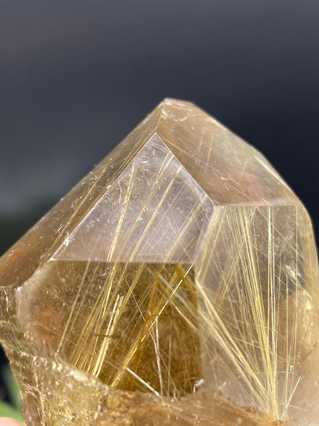 Rare, World Class 3" Quartz Infused W/ Vibrant Rutile & Spectacular ...