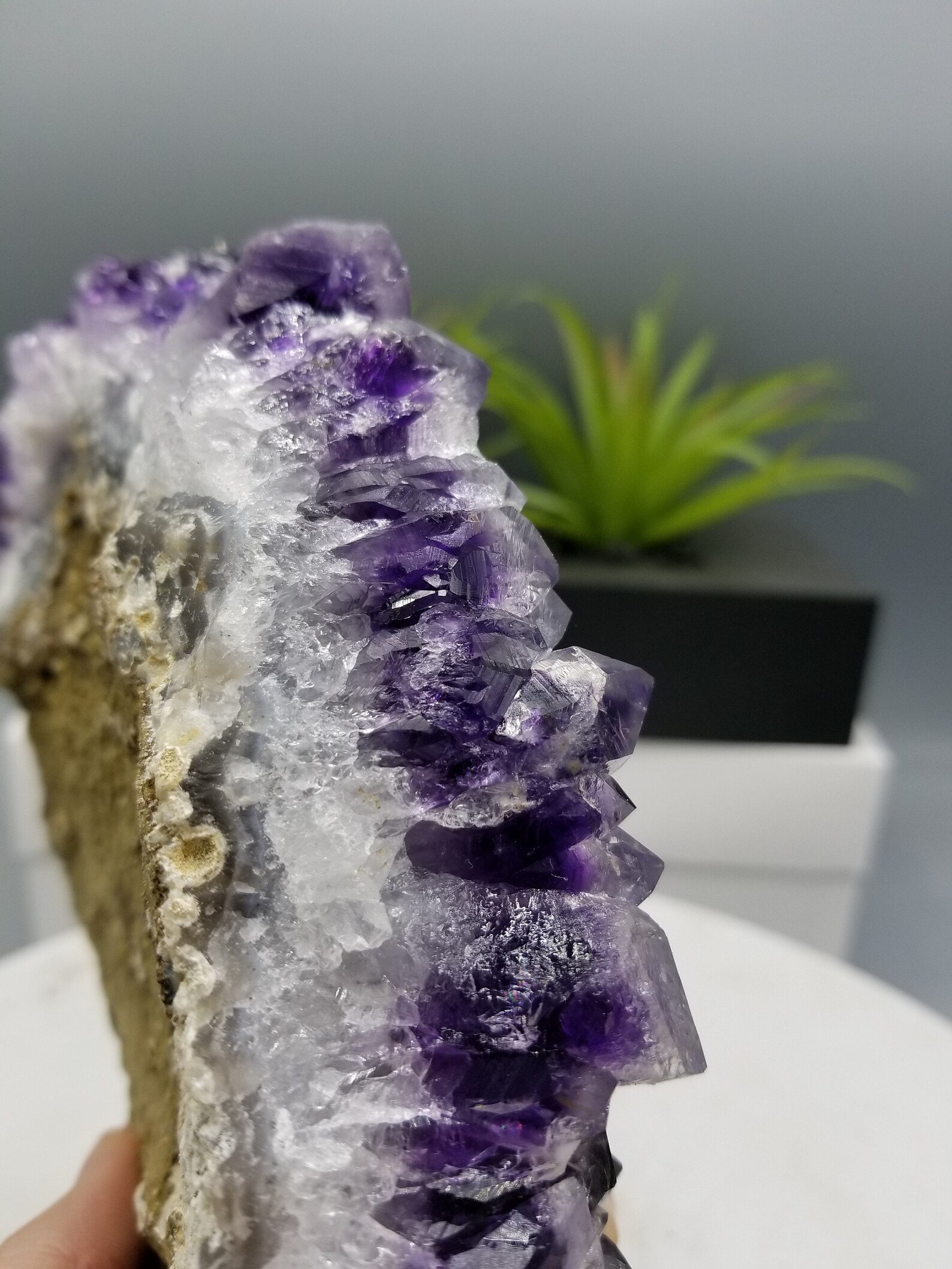 XL 7 Extra AA Quality Amethyst Cluster Formation W/ - Etsy