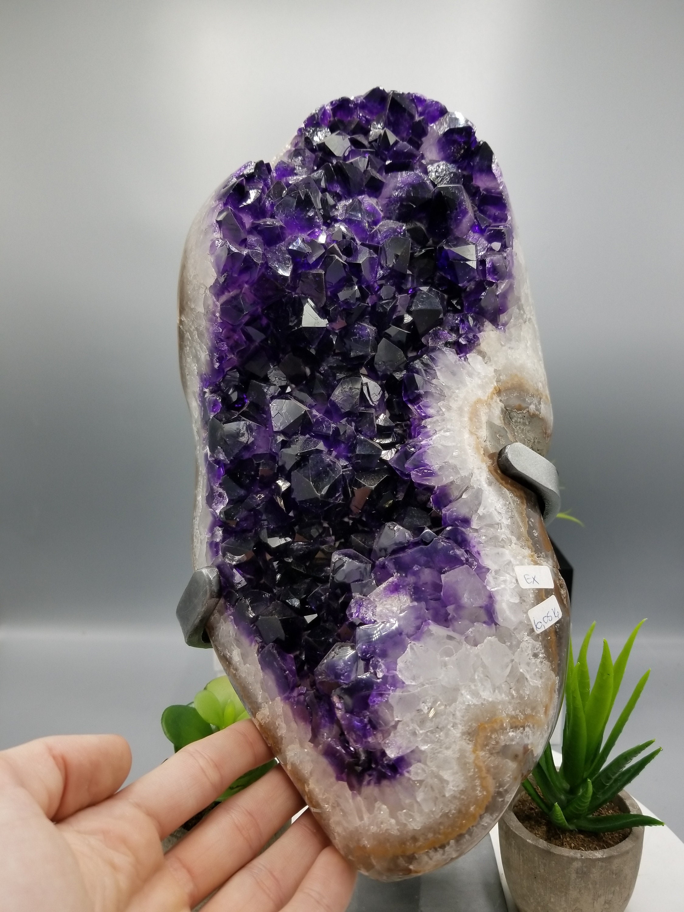 Huge 13.5lb. Super Extra AA Quality Amethyst Formation w/ | Etsy