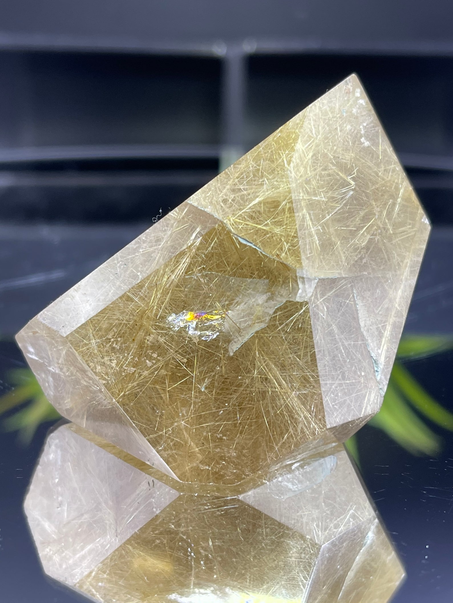 Rare, World Class 2.5" Quartz Infused W/ Vibrant Rutile & Spectacular ...
