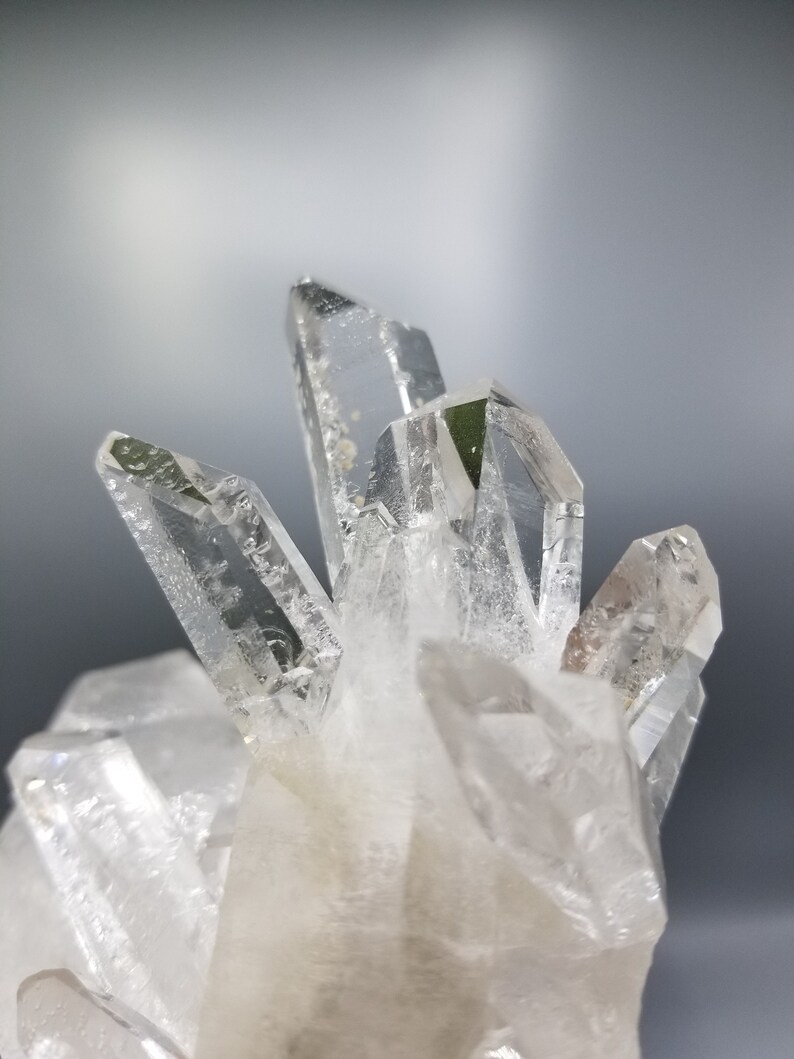 Big Highly Complex Quartz Cluster From Corinto. Perfect Starburst ...