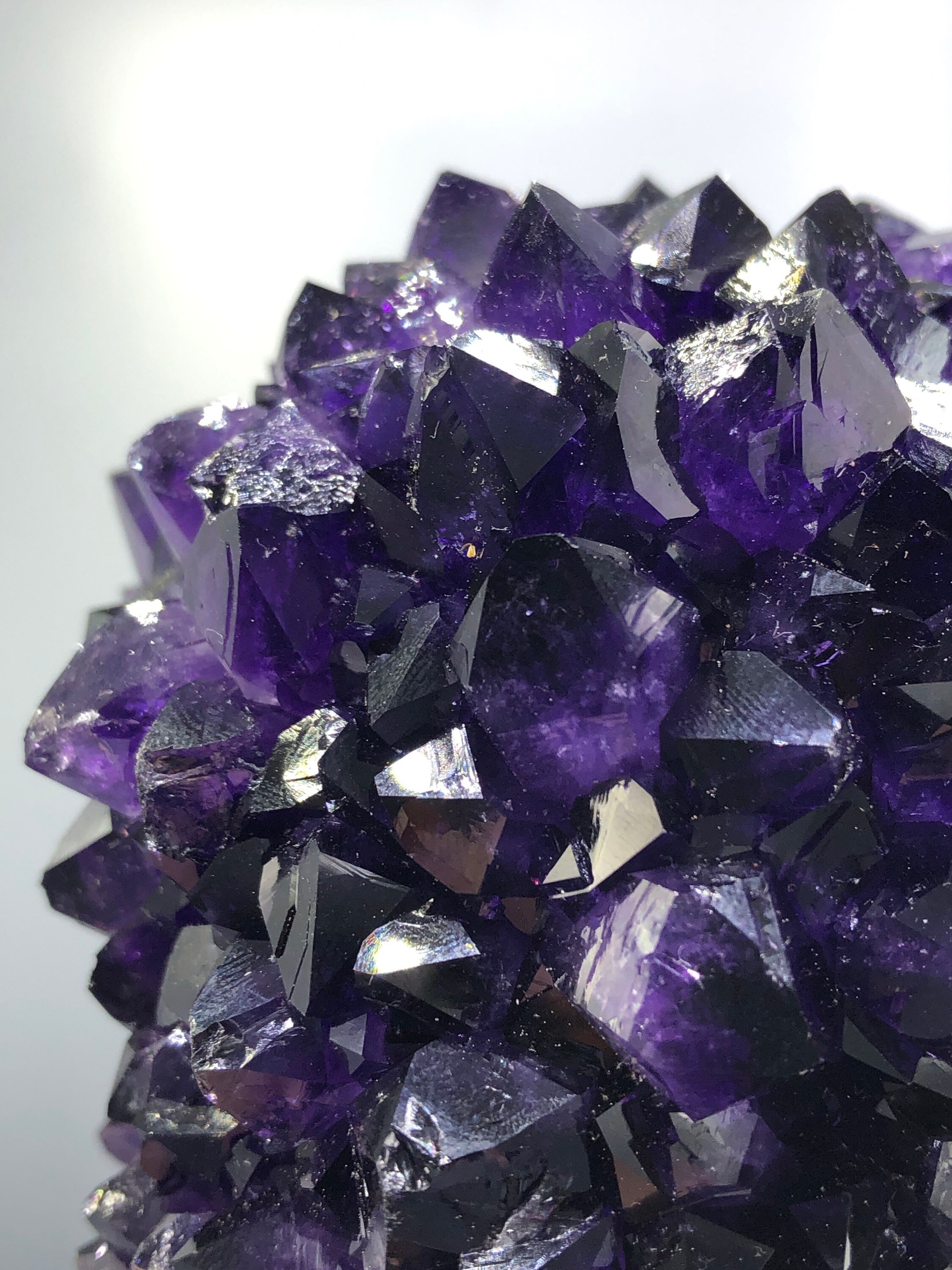 Gorgeous XXL 5.5 Super AA Quality Amethyst Rosette Flower | Etsy