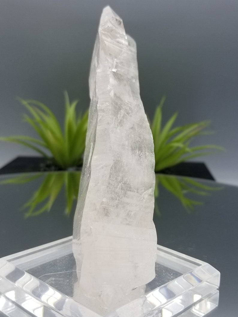 World Class 5" Cathedral Ice Quartz Thats Damage Free, Super Clean With ...