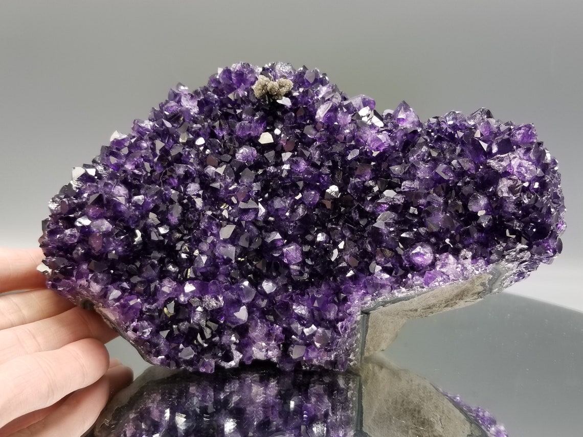 Gorgeous XXL AA Quality Uruguayan Grape Jelly Amethyst Rosette ...
