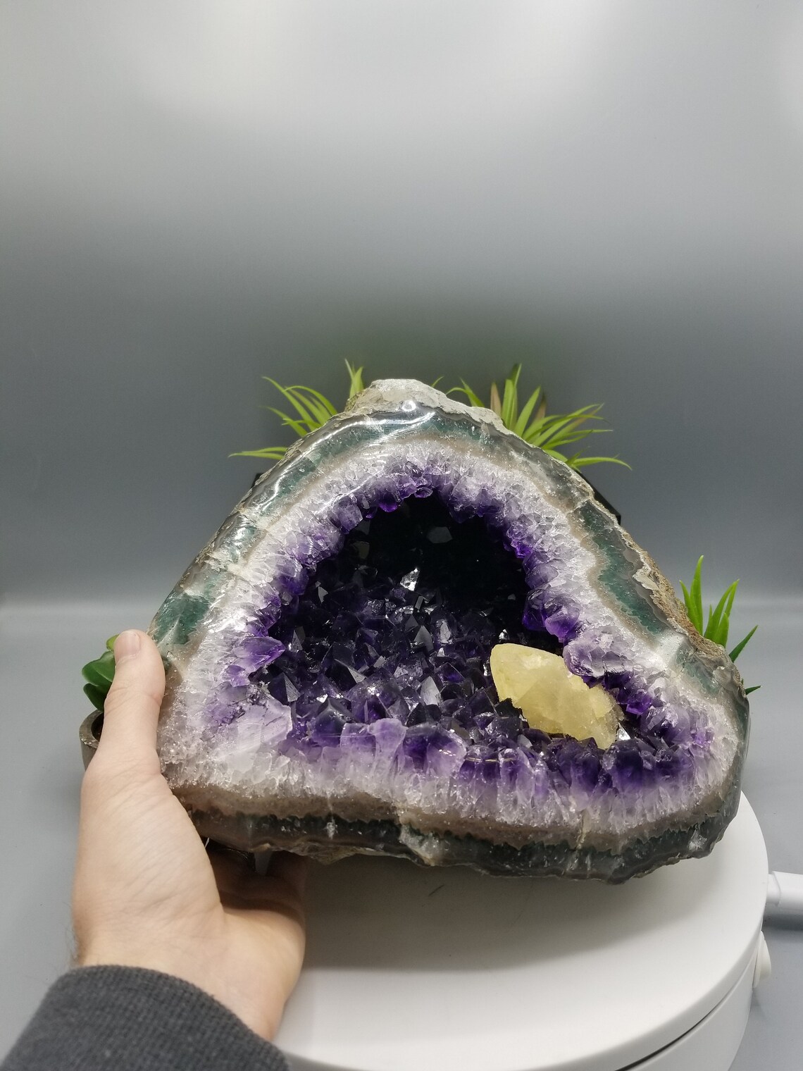 22lb Super Extra AA Quality Amethyst Geode Formation W/ - Etsy