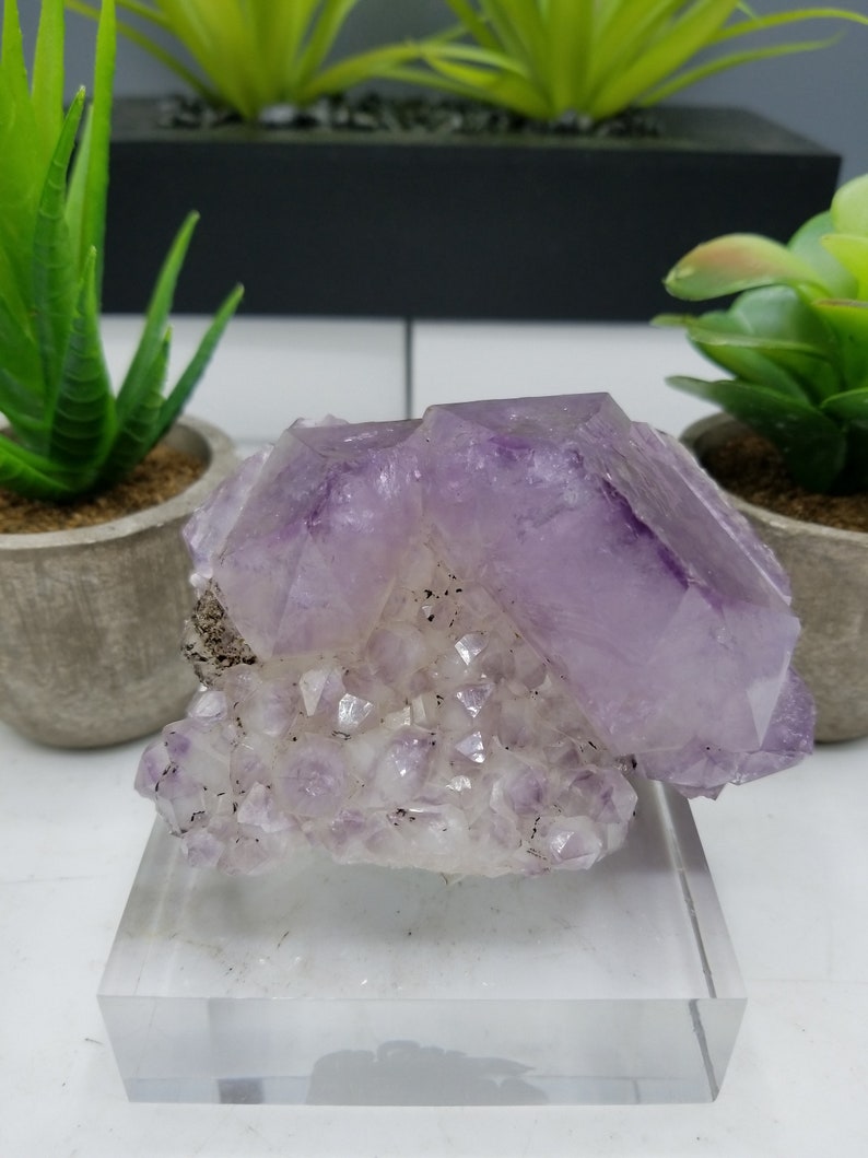 Rare Collector Amethyst Formation W/ Double Terminated Feature ...