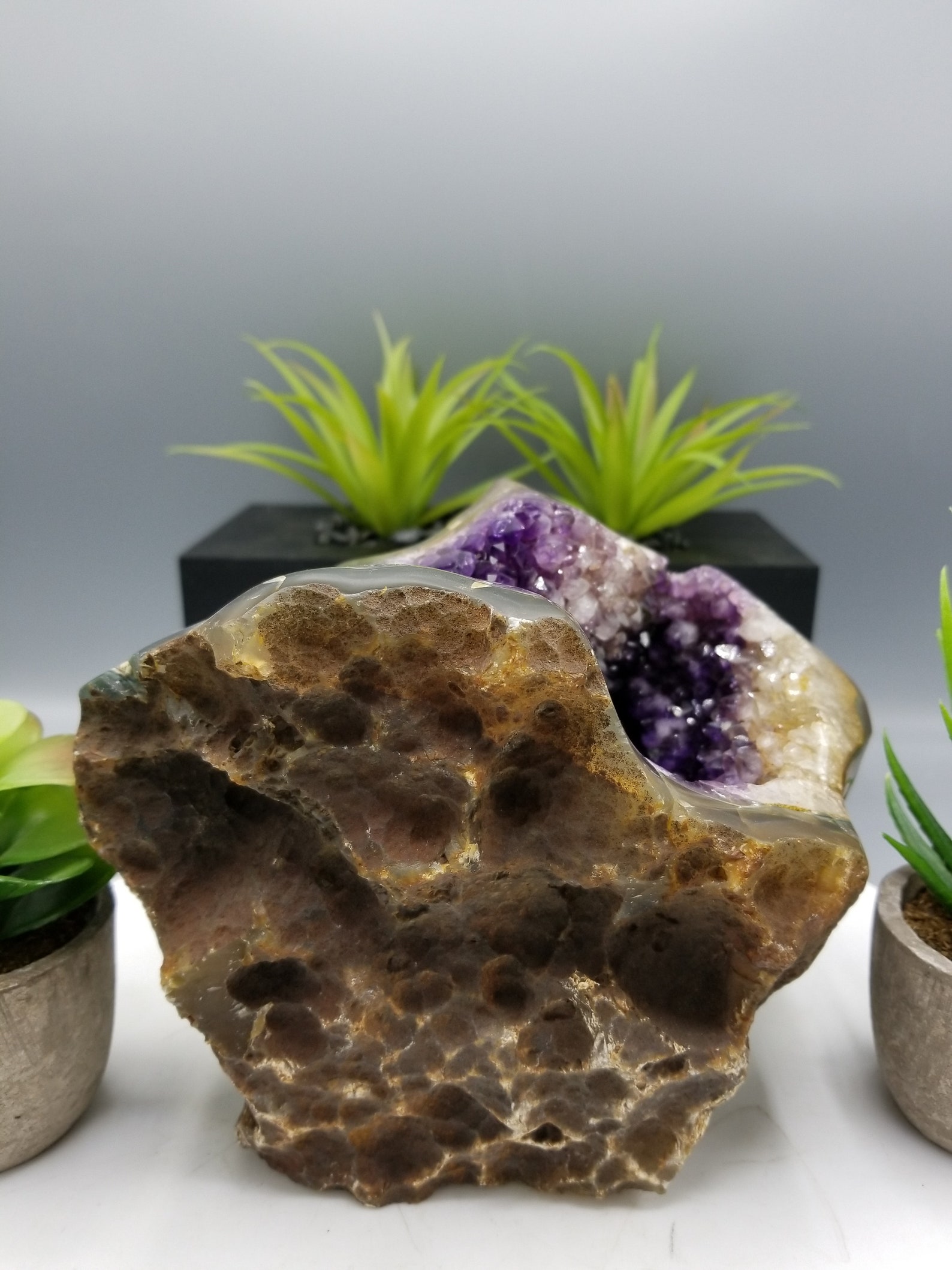 7.5 Extra AA Quality Amethyst Geode Bowl From Las Torres | Etsy