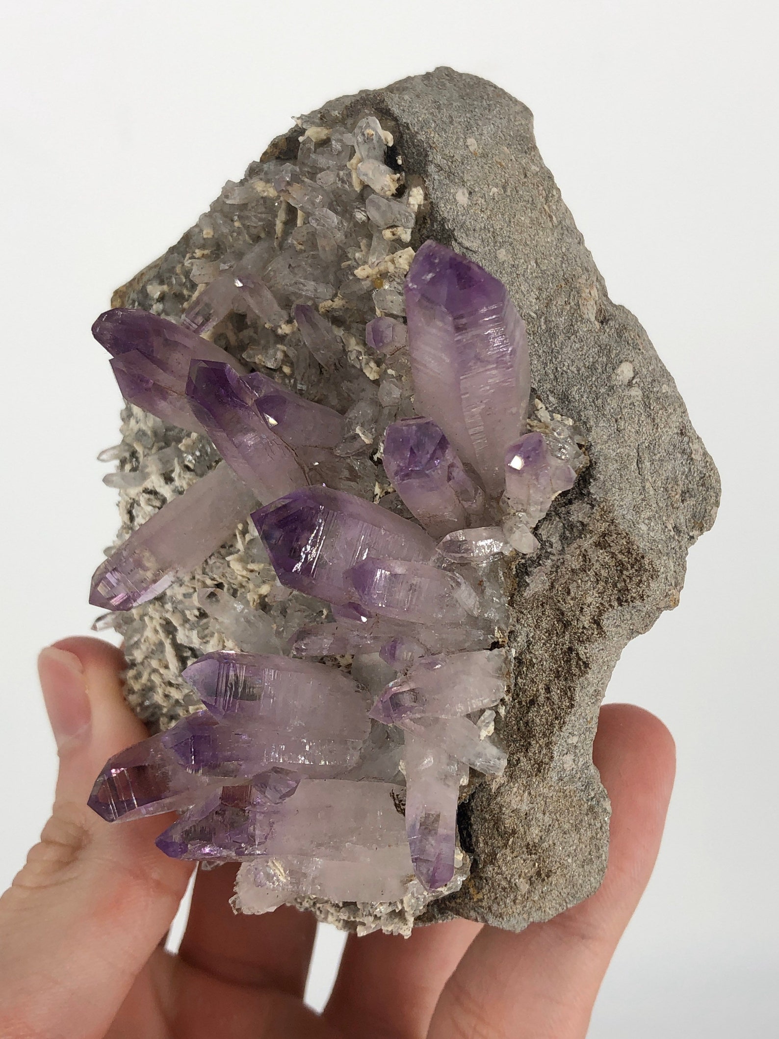 Extraordinary New Find Amethyst Flower W/ Unreal Color & Clarity From ...