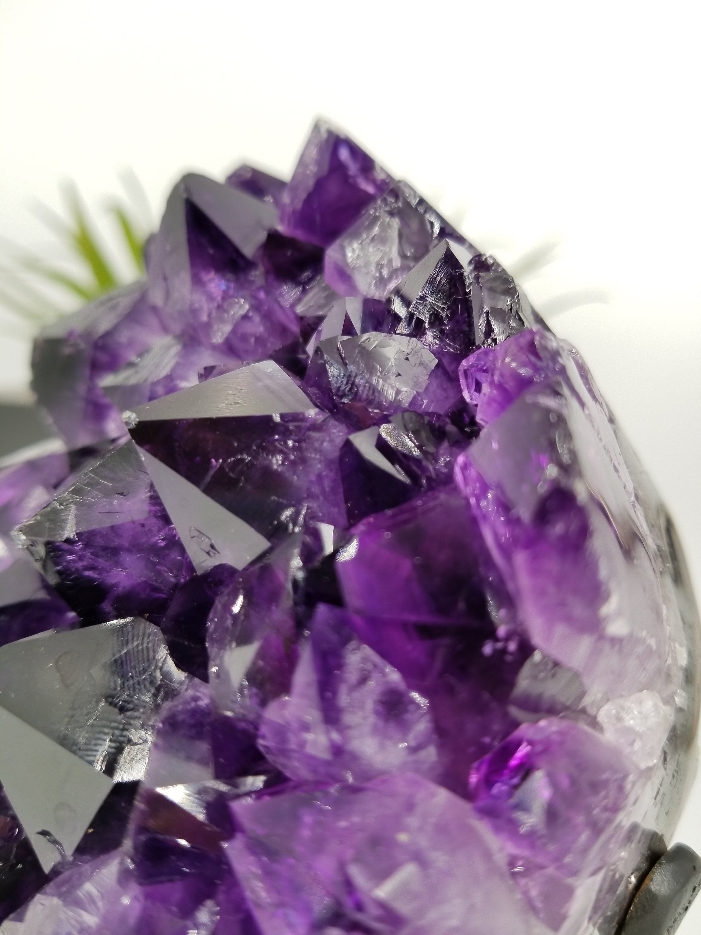 7.5 Tall Super Extra AA Quality Amethyst w/ Wood Base | Etsy