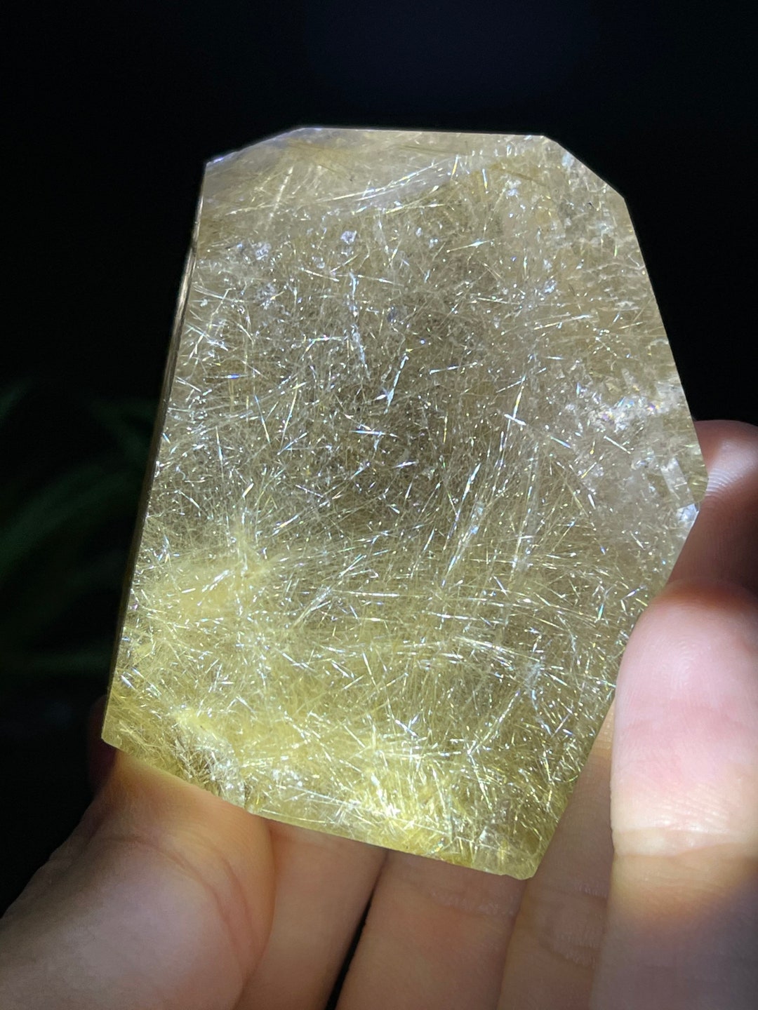 Rare, World Class 3" Quartz Infused W/ Vibrant Rutile & Spectacular ...
