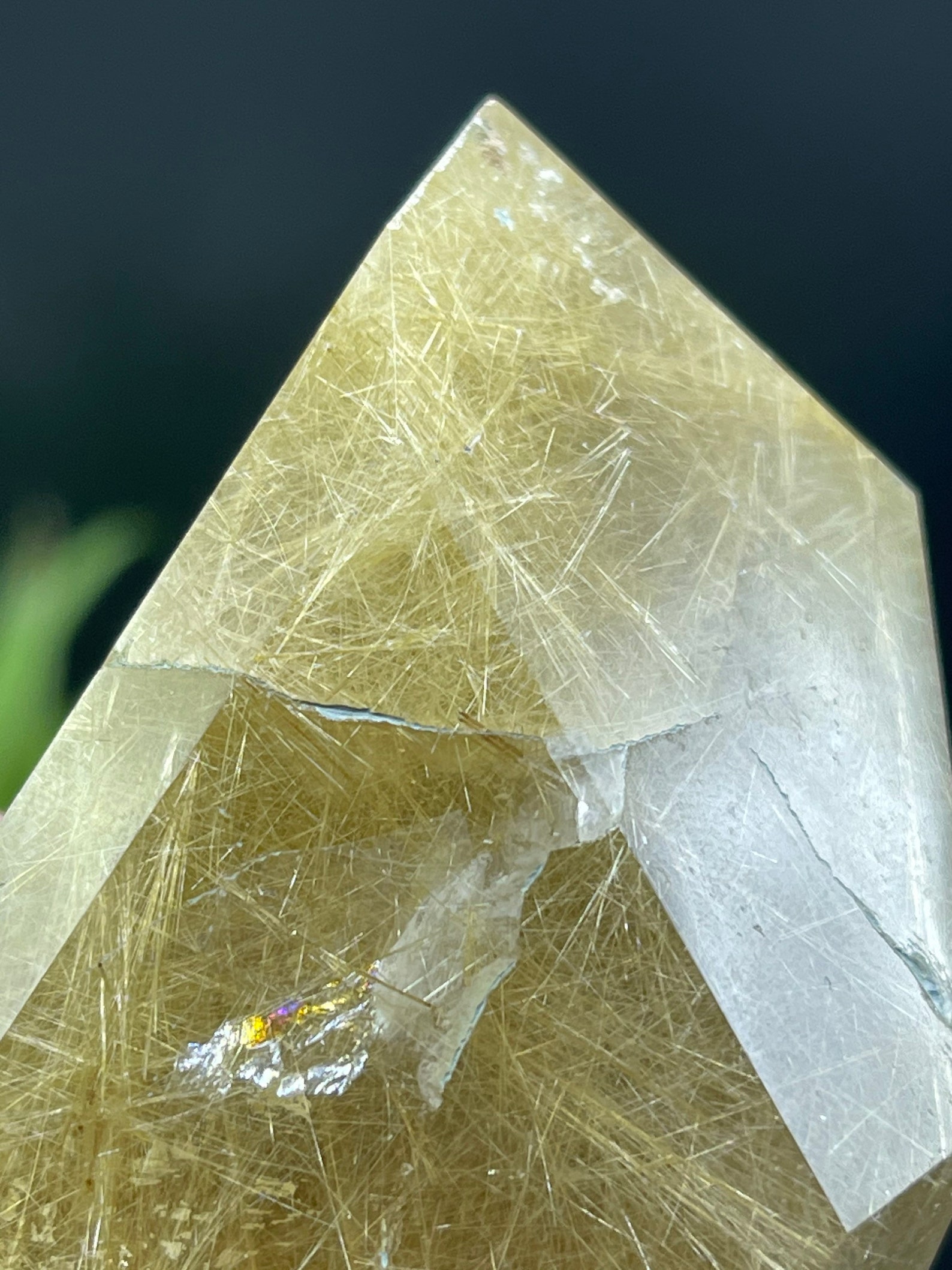 Rare, World Class 2.5" Quartz Infused W/ Vibrant Rutile & Spectacular ...