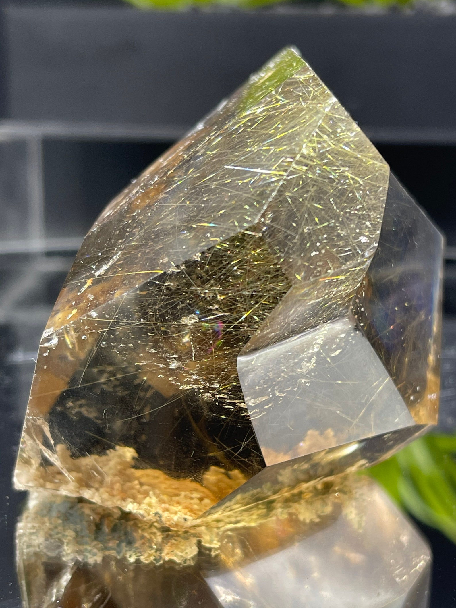 Rare, World Class 3.5" Quartz Infused W/ Vibrant Rutile & Spectacular ...