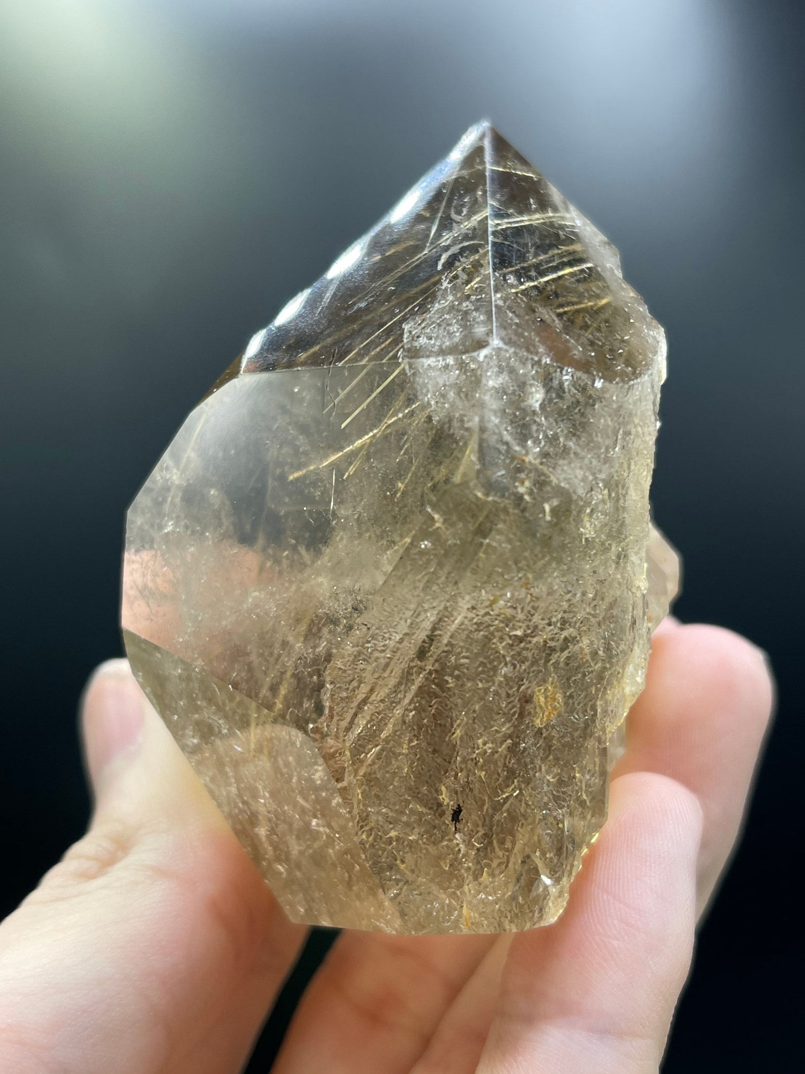 Rare, World Class 3" Quartz Infused W/ Vibrant Rutile & Spectacular ...