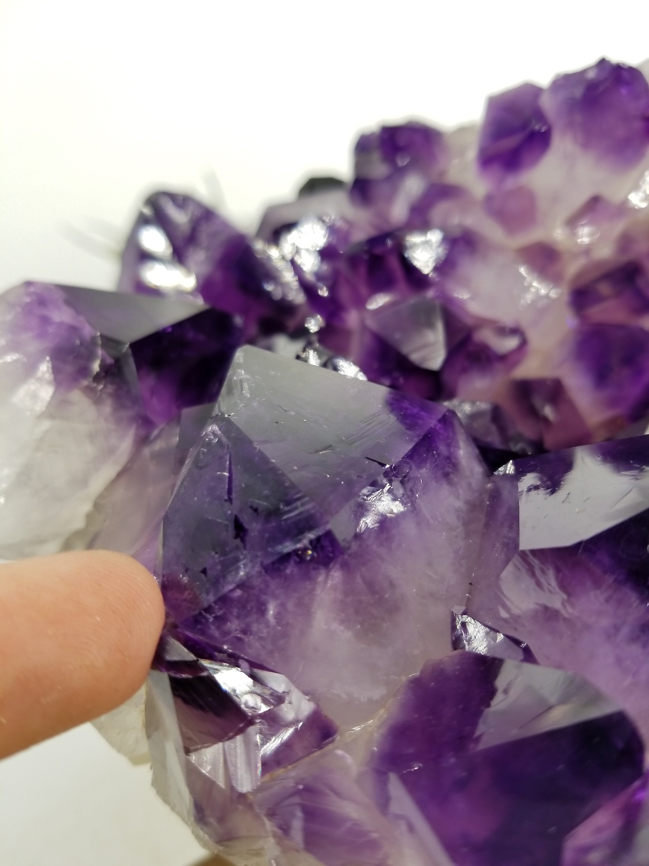 Rare & Huge 15lb. Super Extra AA Quality Amethyst Pseudomorph W/ Wood ...