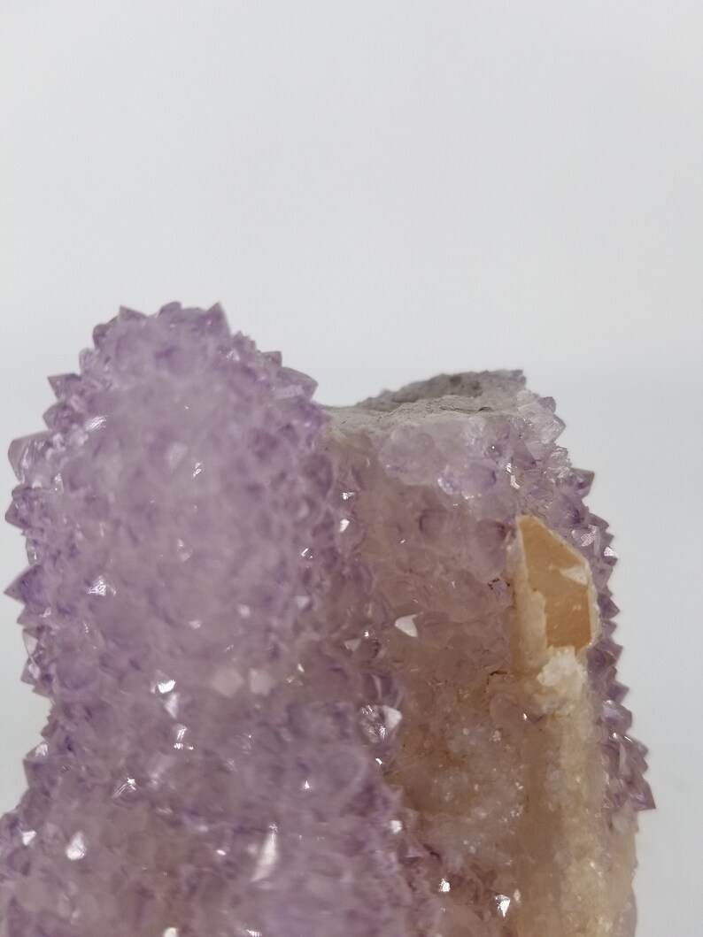 Stunning 5" AA Quality Lavender Amethyst Over Calcite Formation, Las ...