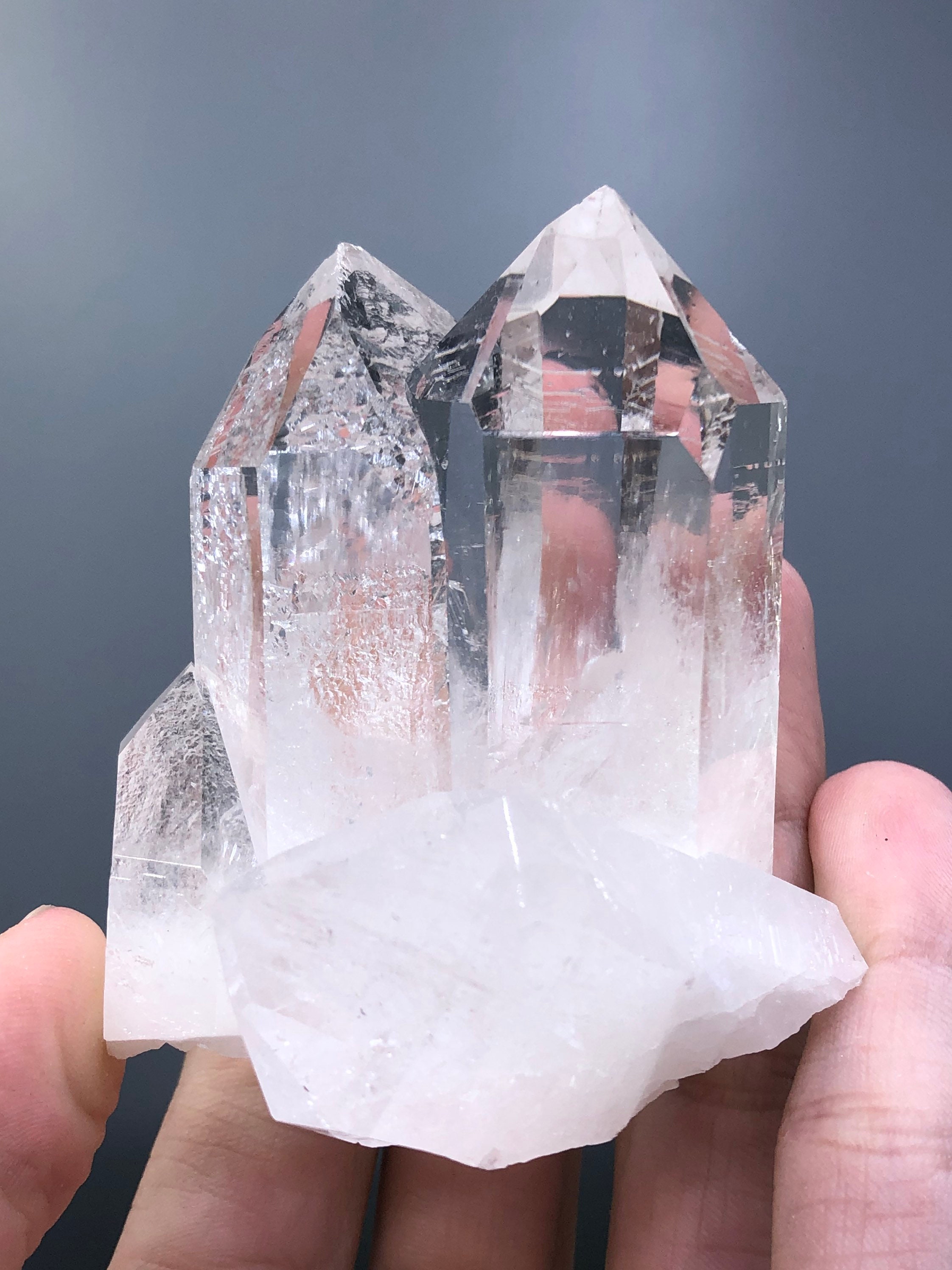 Highly Complex Quartz Cluster W/ From Corinto. Perfect Starburst ...