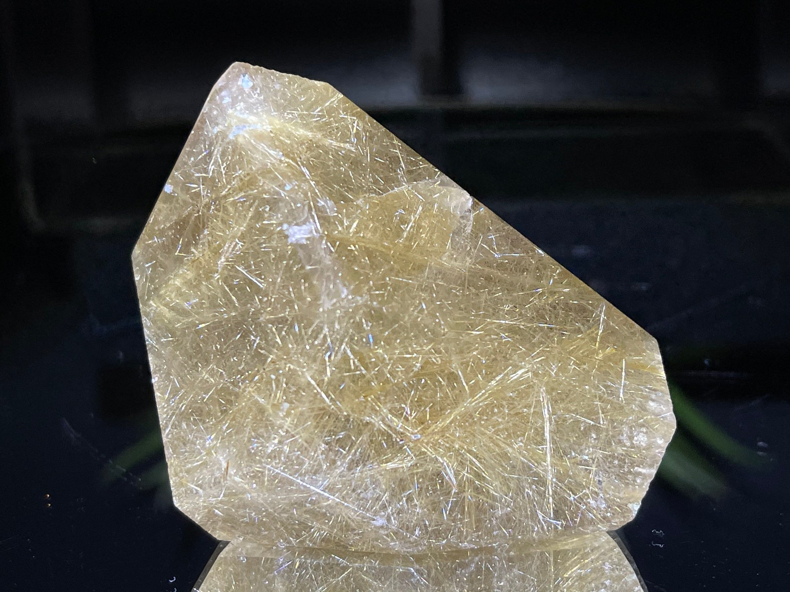 Rare, World Class 2.5" Quartz Infused W/ Vibrant Rutile & Spectacular ...
