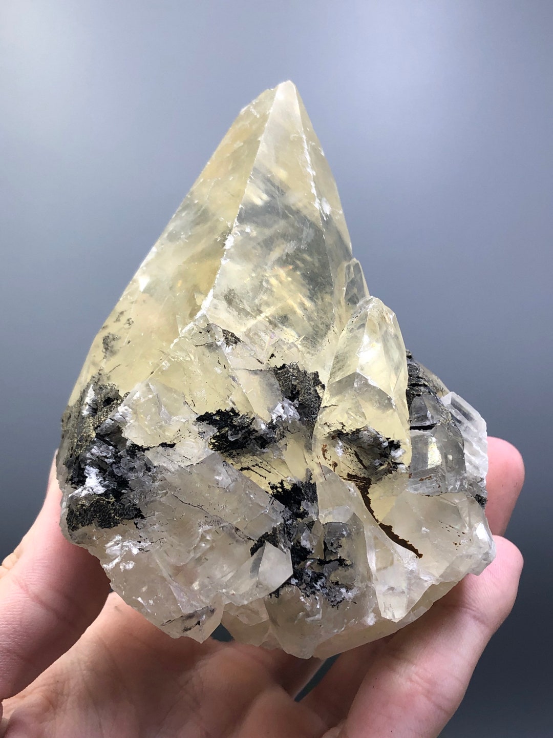 Rare 4" Optical Calcite Formation, Las Torres Mine. Artigas, Uruguay ...
