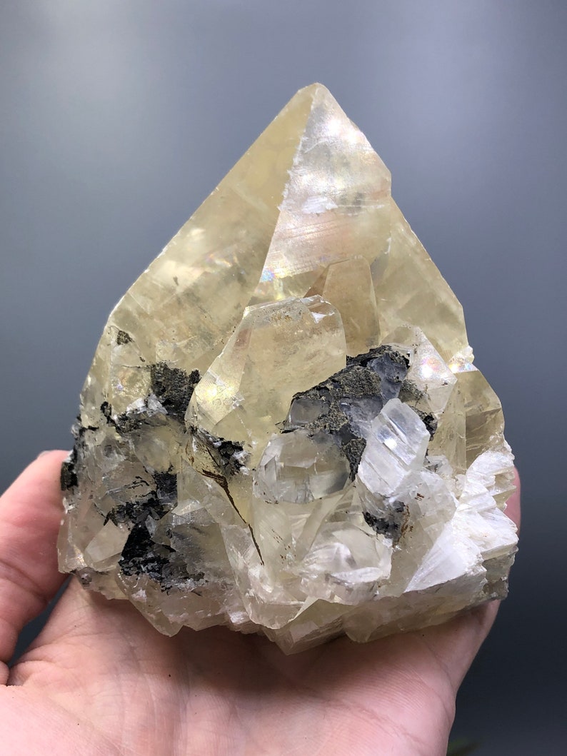 Rare 4" Optical Calcite Formation, Las Torres Mine. Artigas, Uruguay ...