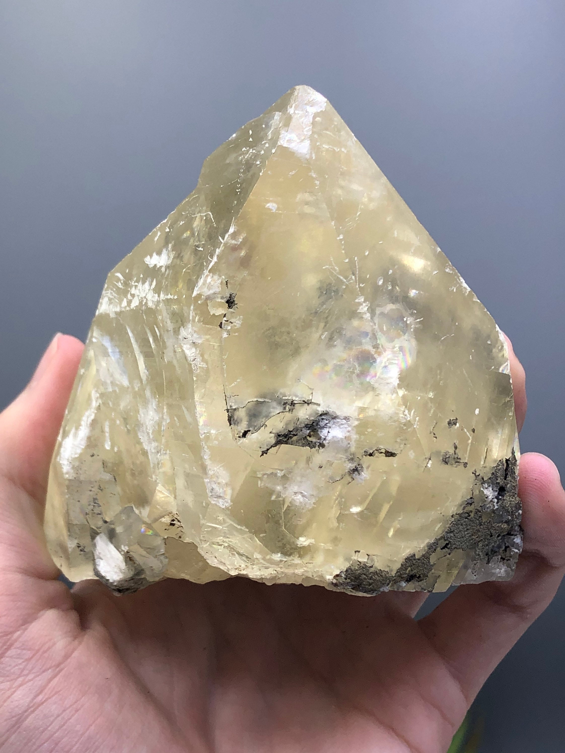 Rare 4" Optical Calcite Formation, Las Torres Mine. Artigas, Uruguay ...