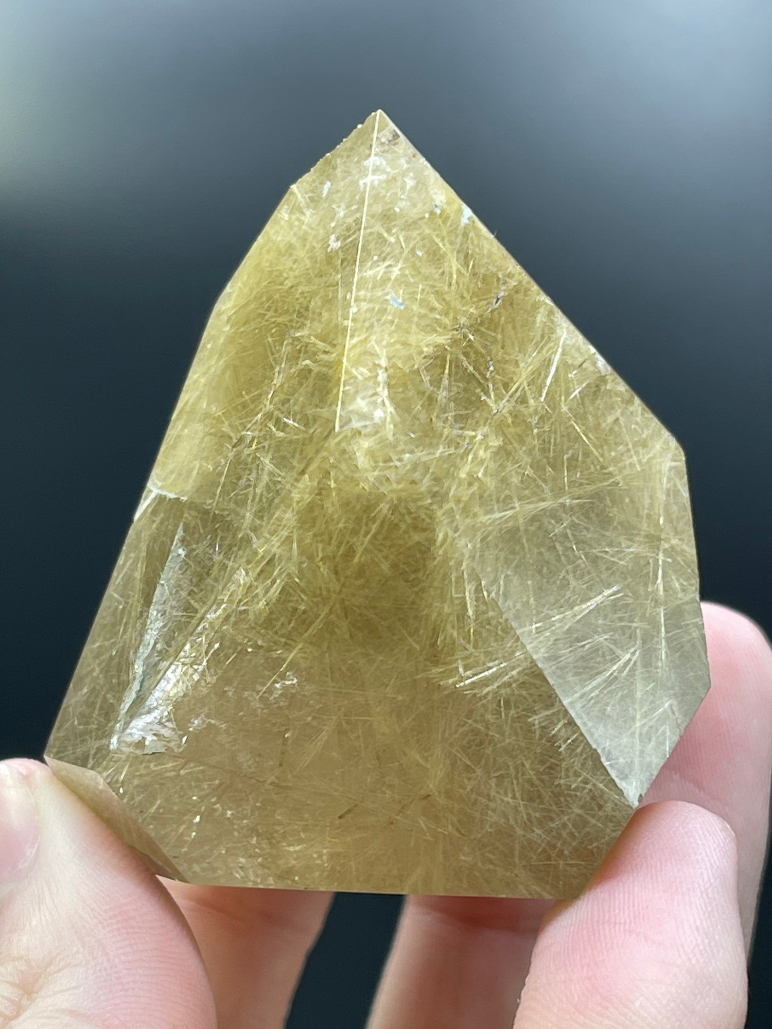 Rare, World Class 2.5" Quartz Infused W/ Vibrant Rutile & Spectacular ...
