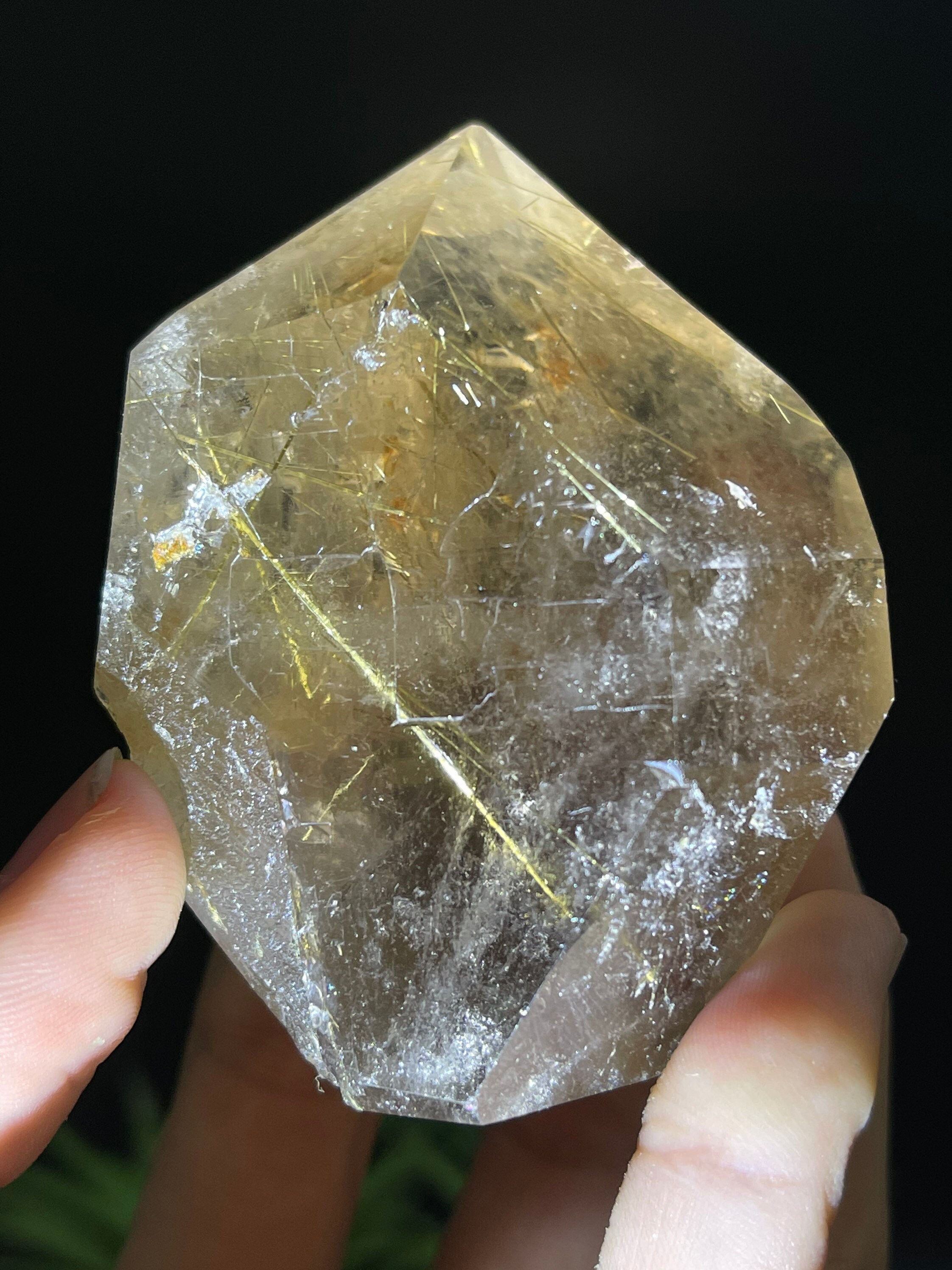 Rare, World Class 3" Quartz Infused W/ Vibrant Rutile & Spectacular ...