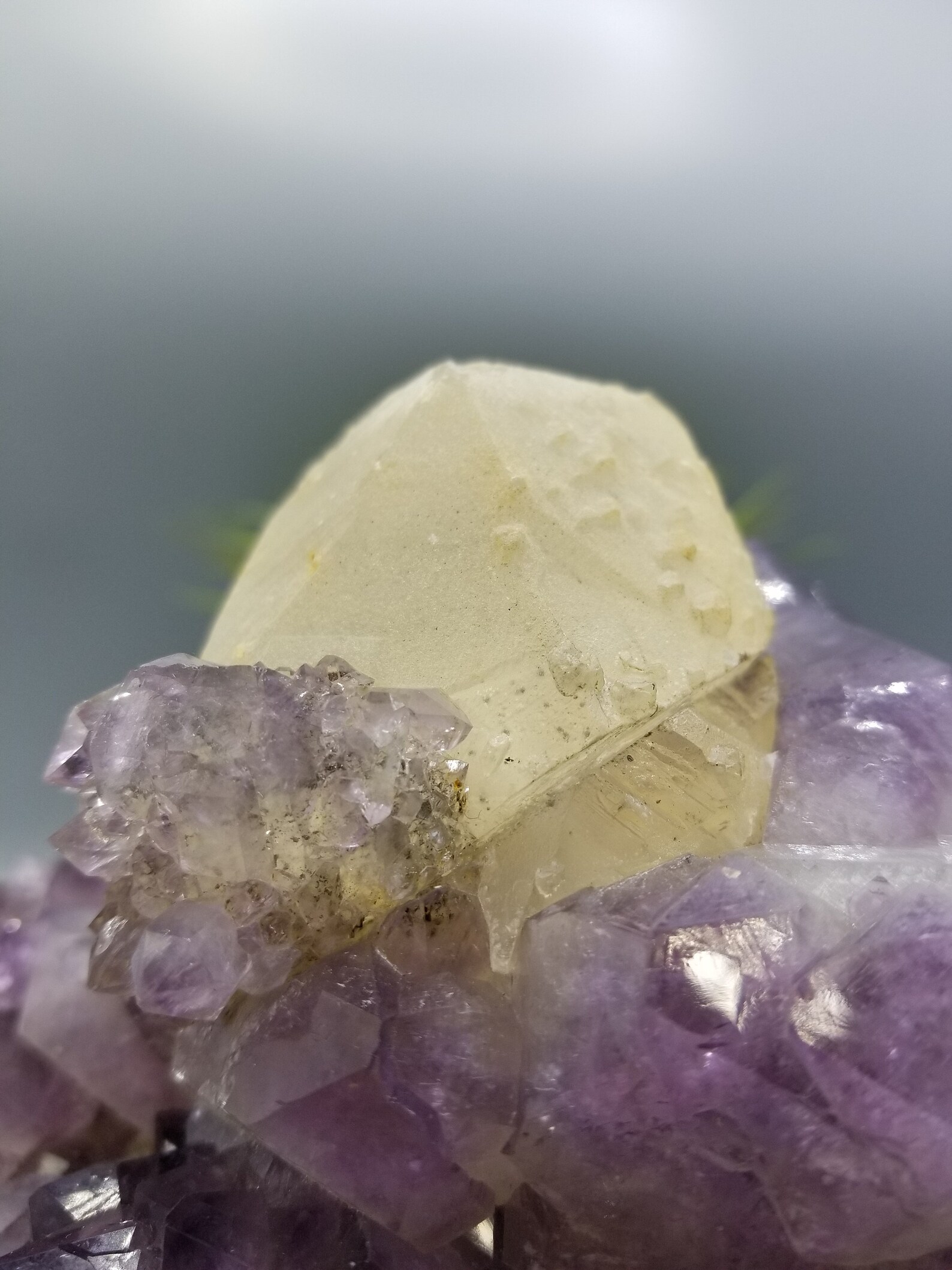 Featured From 2019 Denver Gem Show!! Rare Amethyst Pseudomorph Calcite ...