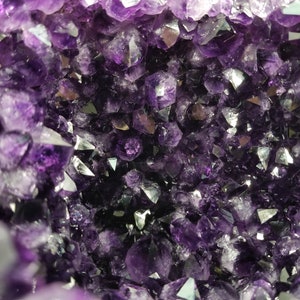 Huge 15lb. Super Extra AA Quality Amethyst W/ Wood Base, Las Torres ...