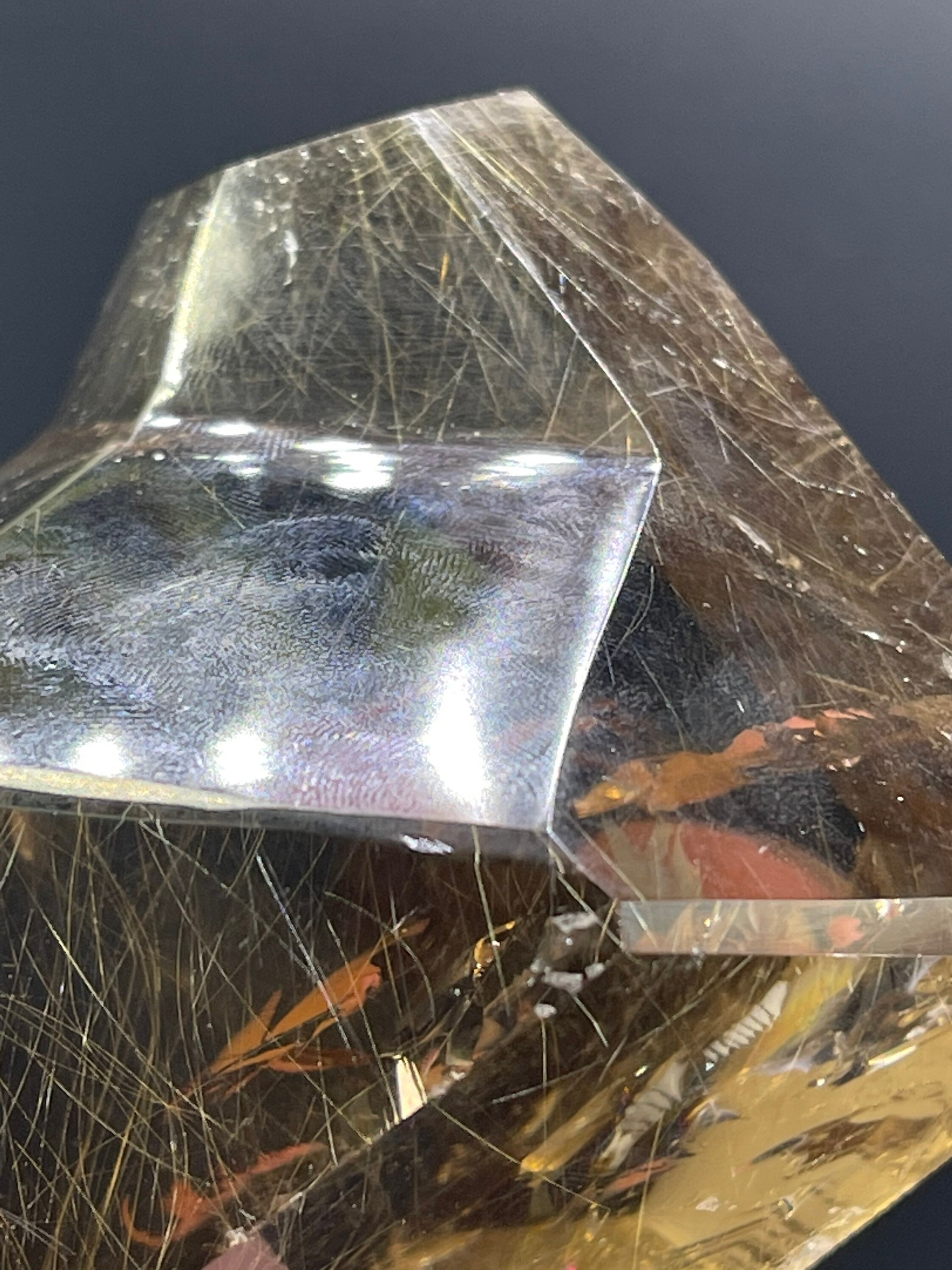 Rare, World Class 3.5" Quartz Infused W/ Vibrant Rutile & Spectacular ...
