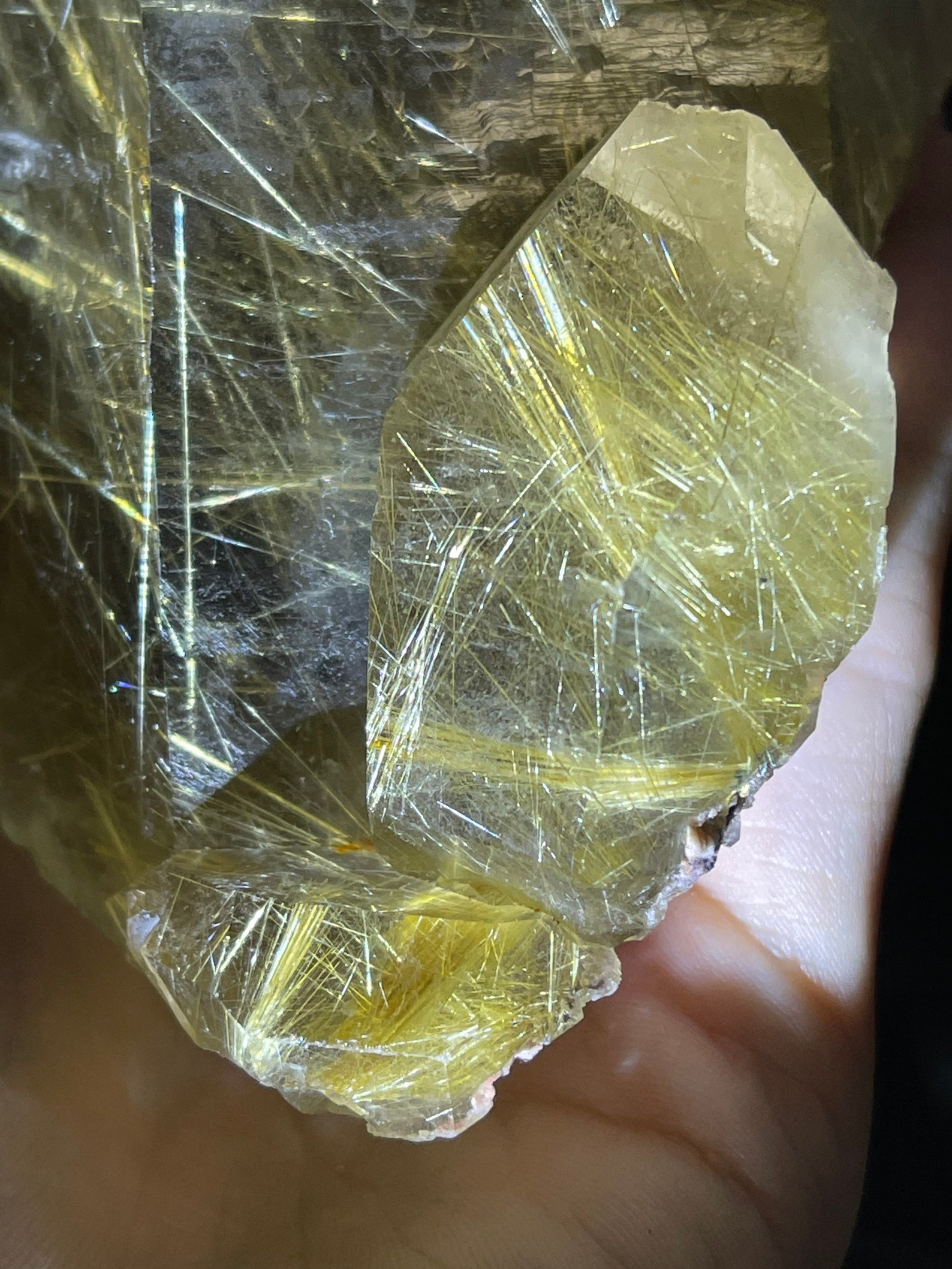 Rare, World Class 5.5" Quartz Infused W/ Vibrant Rutile & Spectacular ...