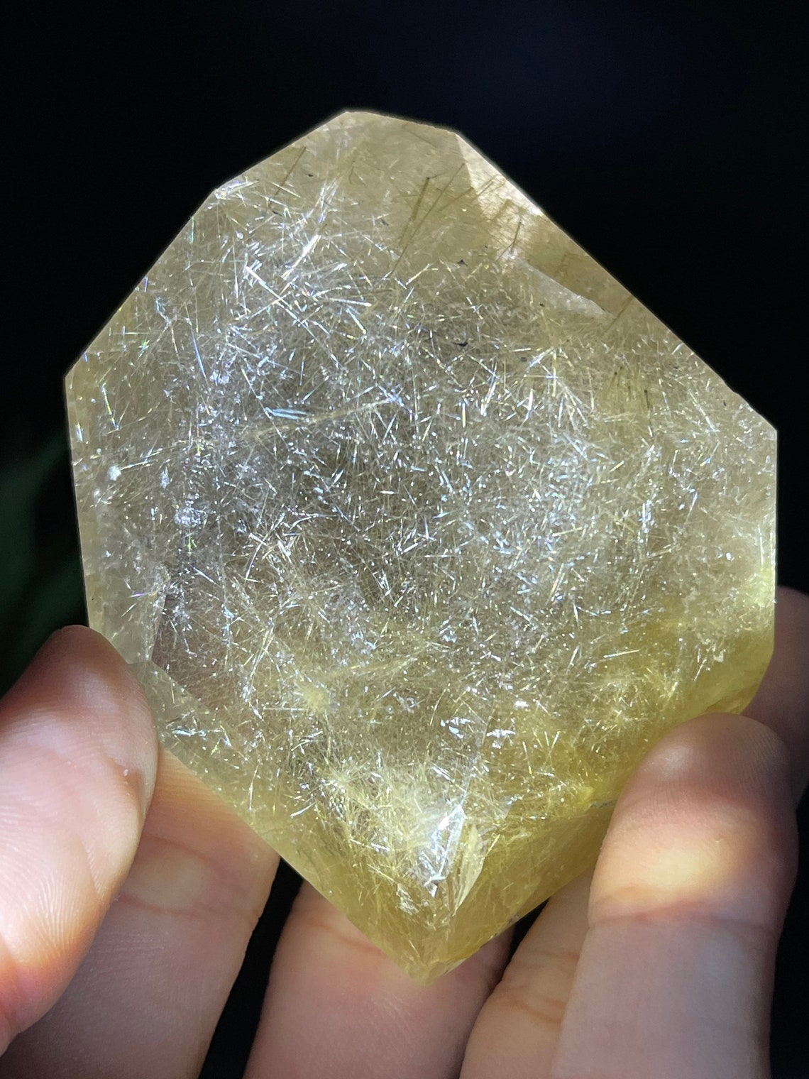 Rare, World Class 3" Quartz Infused W/ Vibrant Rutile & Spectacular ...