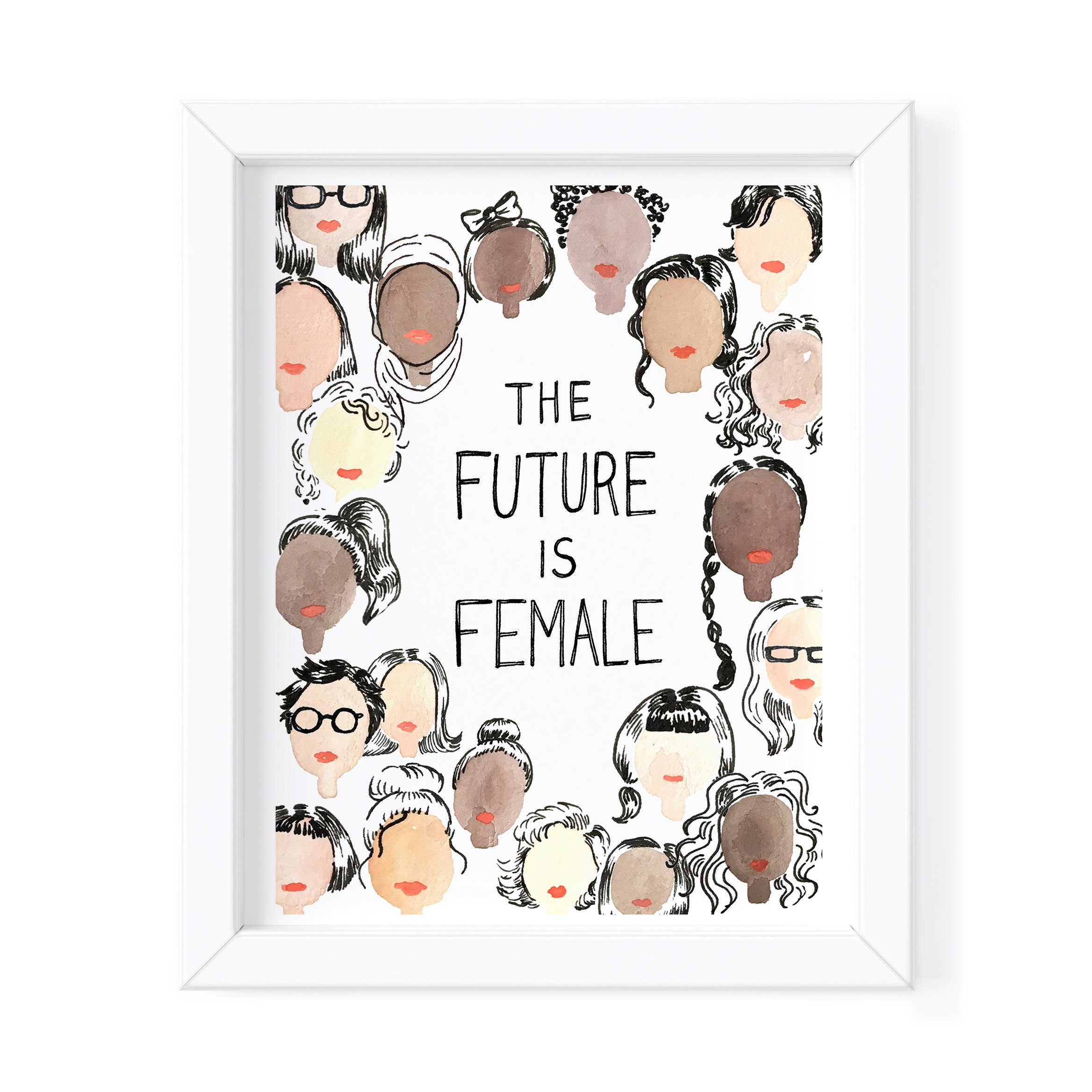 The Future is Female: Art Print - Etsy Canada
