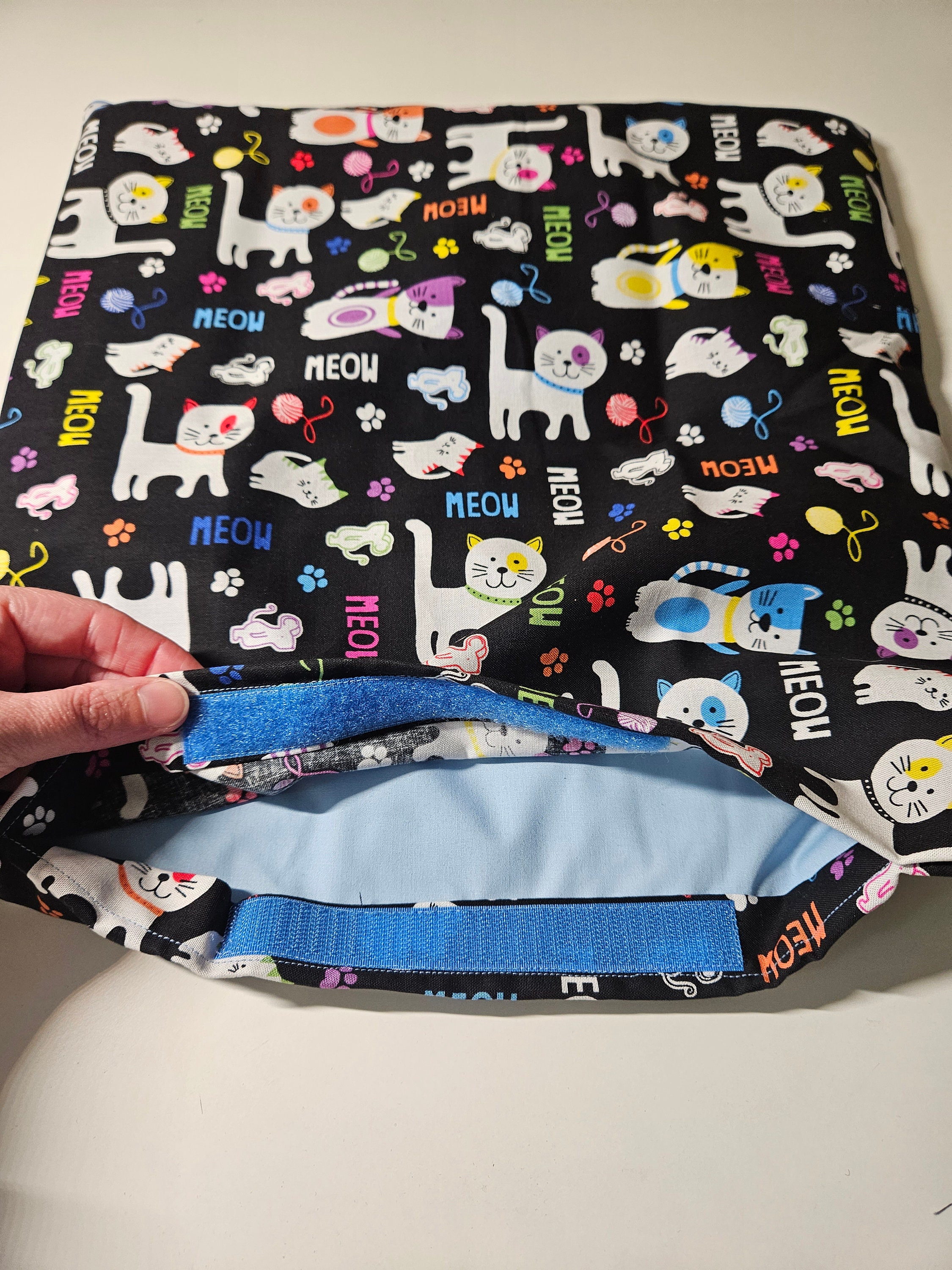 Meow Cotton Cat Crinkle Mat: Starter Kit - Etsy